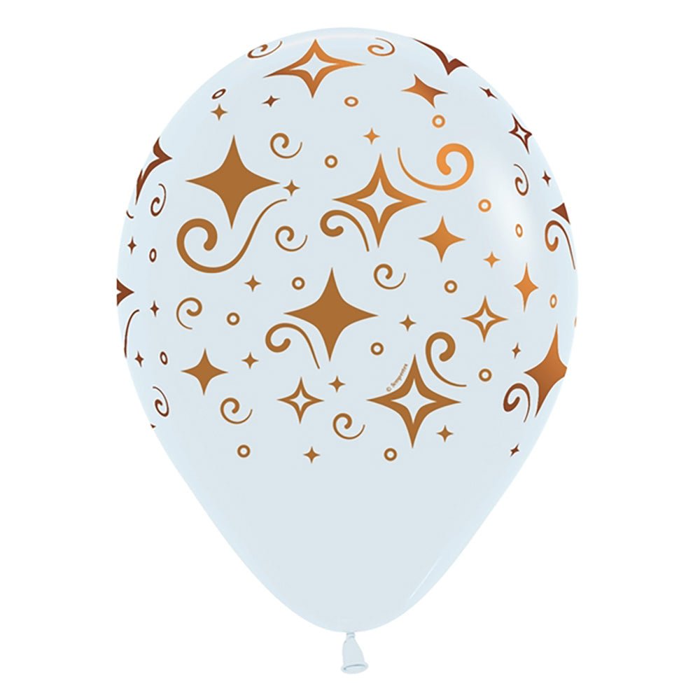 11 inch Sempertex Copper Diamonds Latex Balloons - 53373 - LA Balloons