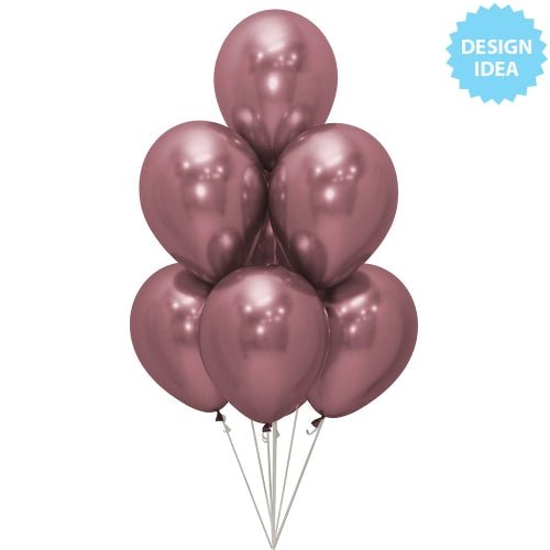 11 inch Sempertex Reflex Pink Latex Balloons - 53141 - LA Balloons