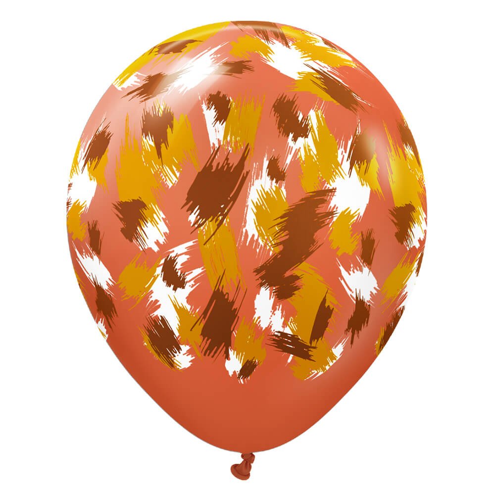 12in Kalisan Savanna Rust Orange Latex Balloons 21258213 - LA Balloons