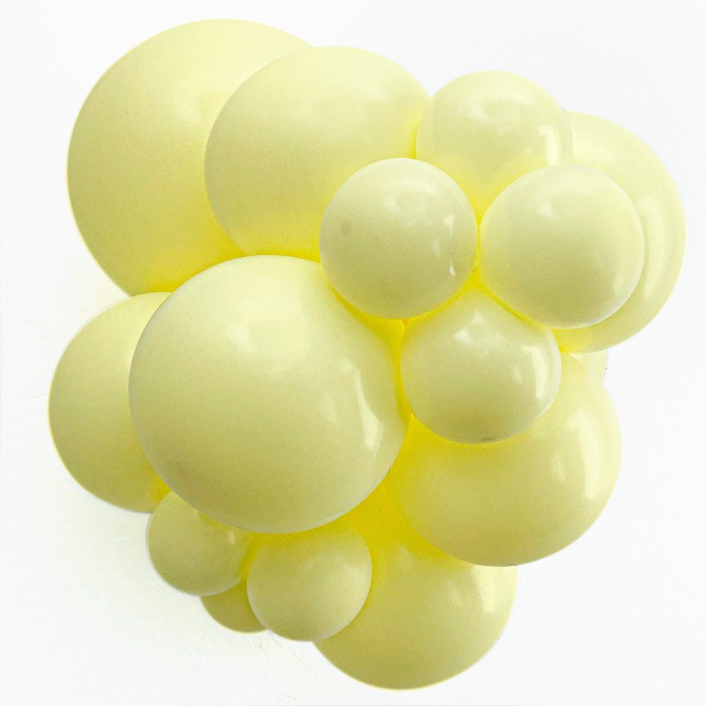 17 inch TUFTEX Lemonade Yellow Latex Balloons - 17083 - LA Balloons