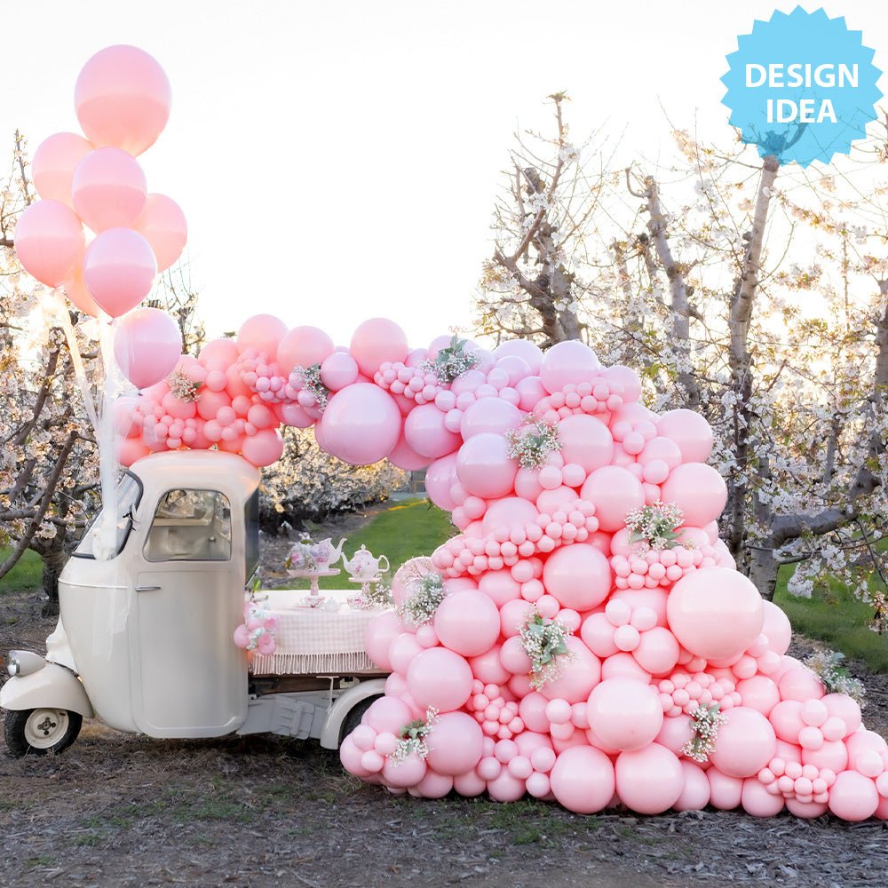 24 Inch Tuftex Romey Pink Latex Balloons 24055 - LA Balloons