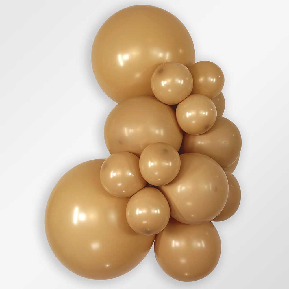 24 inch Sempertex Deluxe Latte Latex Balloons - 59428 - LA Balloons