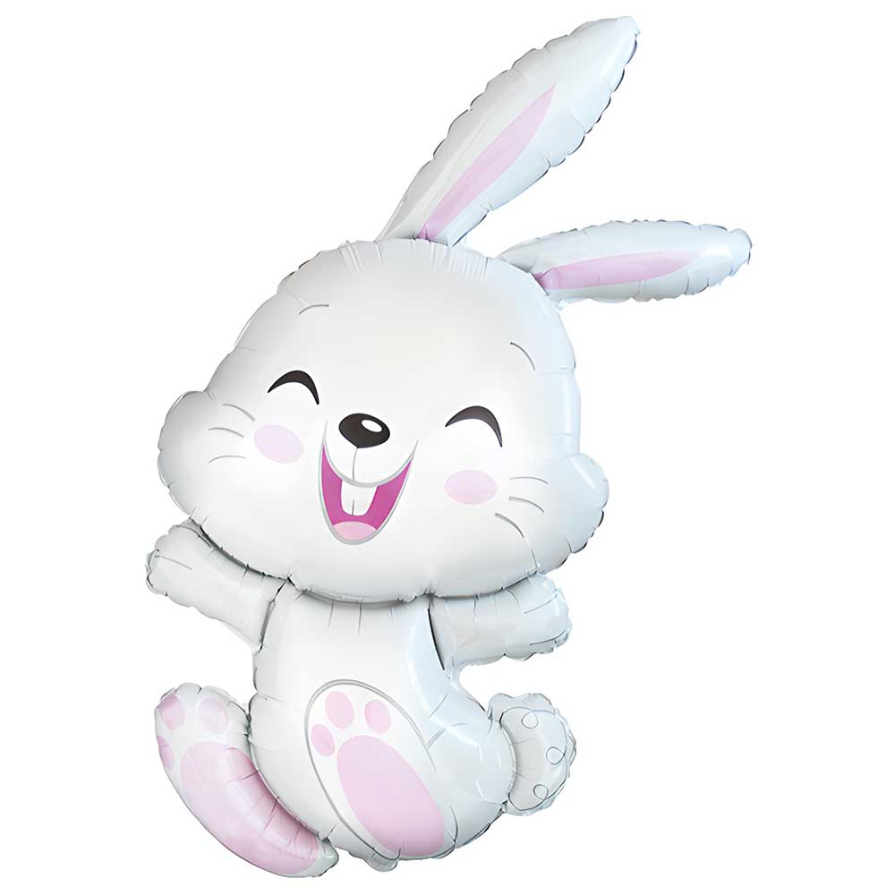 44 Inch LA Balloons Bunny Foil Balloon 901881
