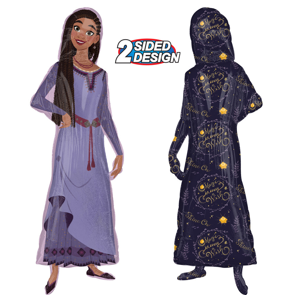 44 Inch Anagram Disney Wish Supershape Foil Balloon 46419