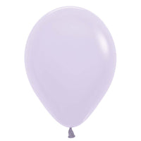 5 inch Sempertex Pastel Matte Lilac Latex Balloons - 51178 - LA Balloons