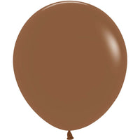 18 Inch Sempertex Deluxe Coffee Latex Balloons 55160