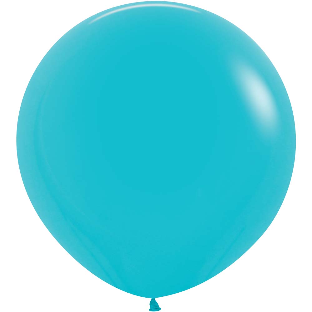 36 in Sempertex Deluxe Turquoise Blue Latex Balloons - 56031