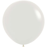 24 Inch Pastel Dusk Cream Latex Balloons 59508