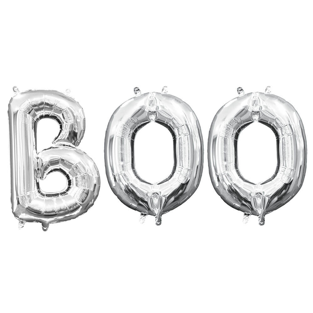 16 Inch Anagram Boo Letters Kit (Air Fill Only) Foil Balloon