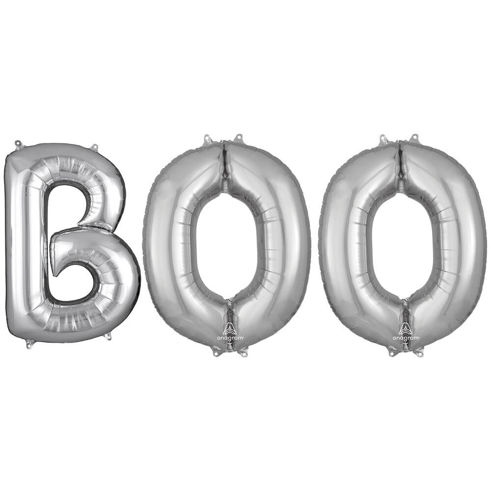34 Inch Anagram Boo Letters Kit Foil Balloon