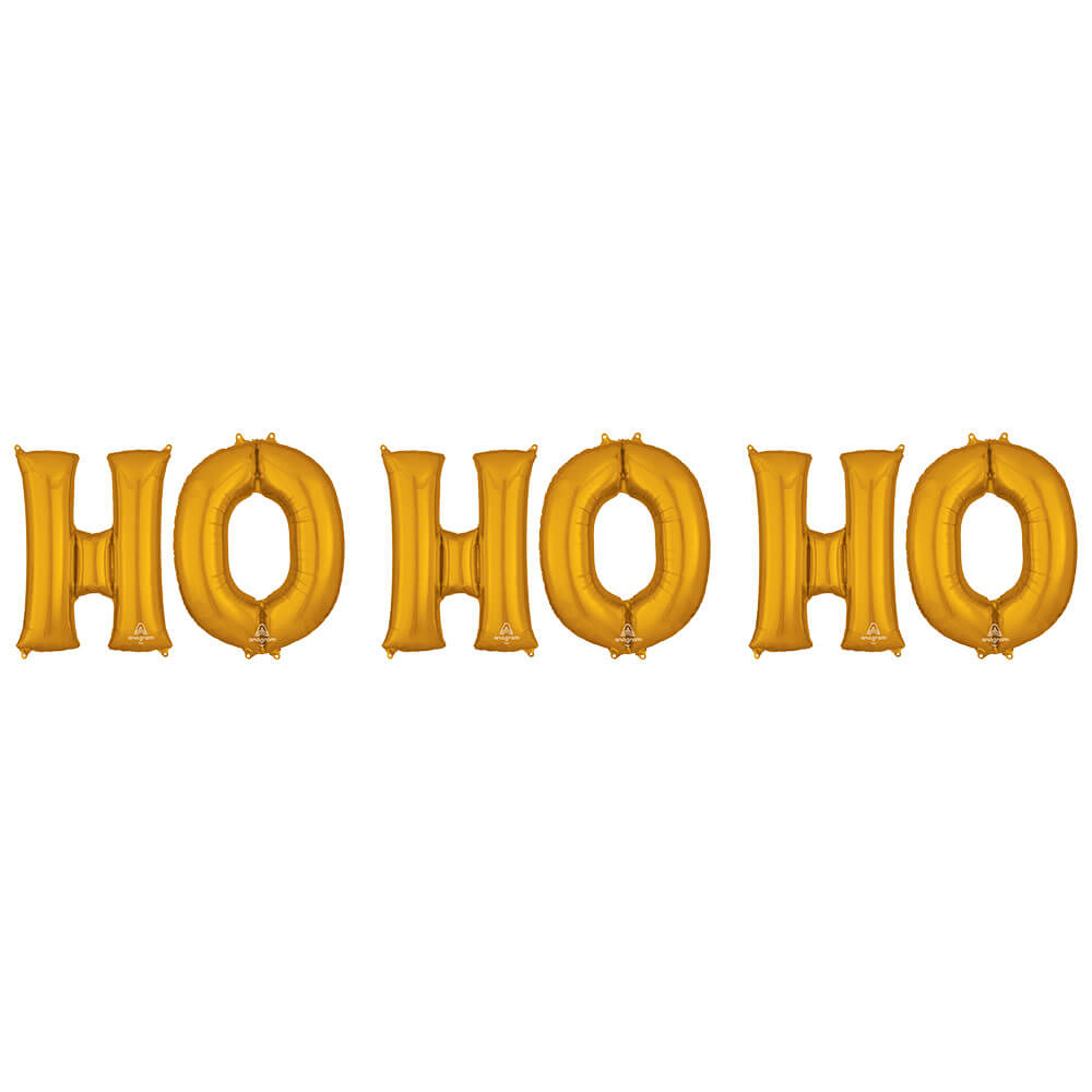 34 Inch Anagram Ho Ho Ho Letters Kit Foil Balloon