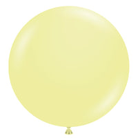 17 inch TUFTEX Lemonade Yellow Latex Balloons - 17083 - LA Balloons