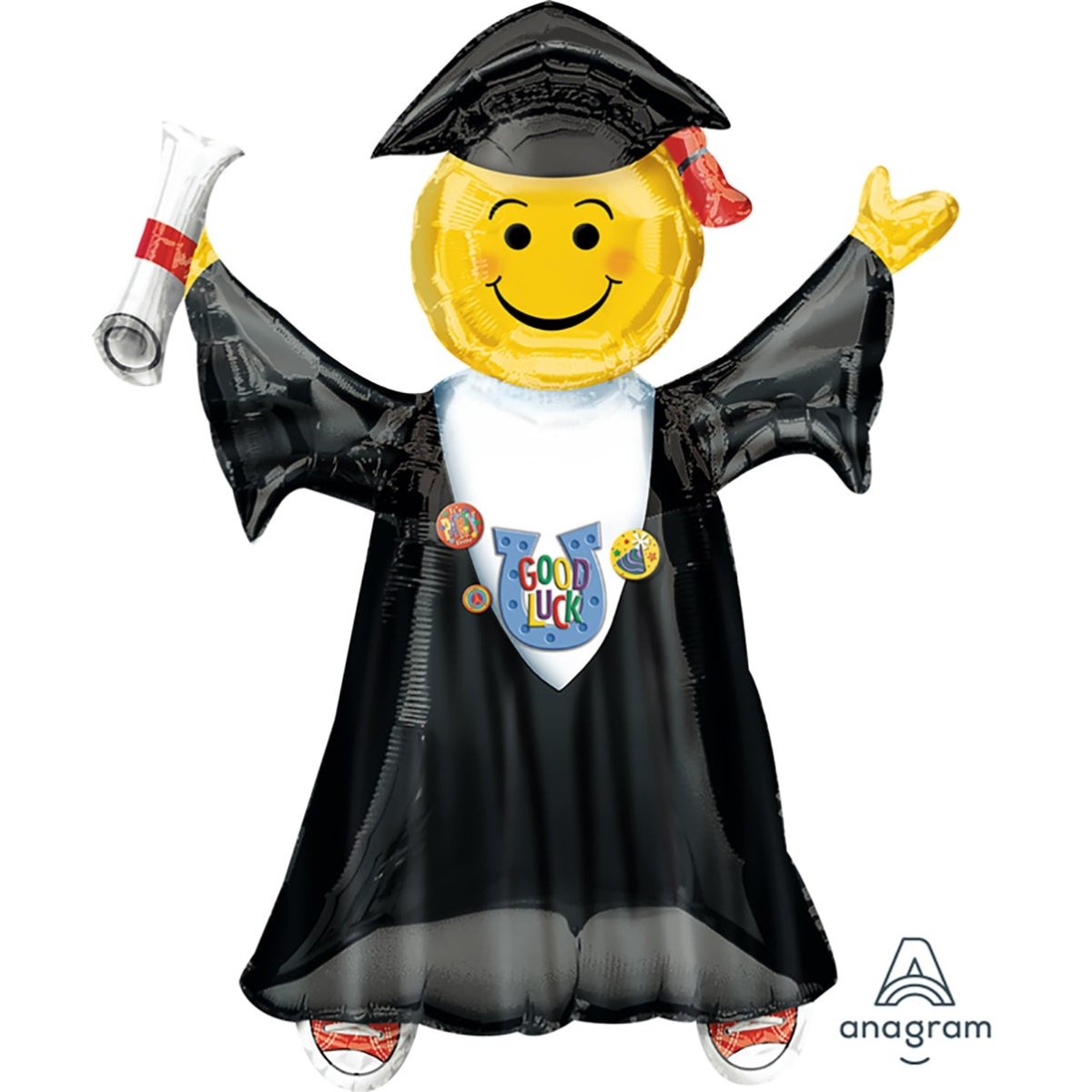 35 inch Anagram Jumping Grad Foil Balloon - 09833 - LA Balloons