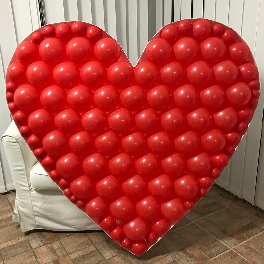 47 Inch Nikoloon Heart Mosaic Frame Party Decoration 88114 - LA Balloons