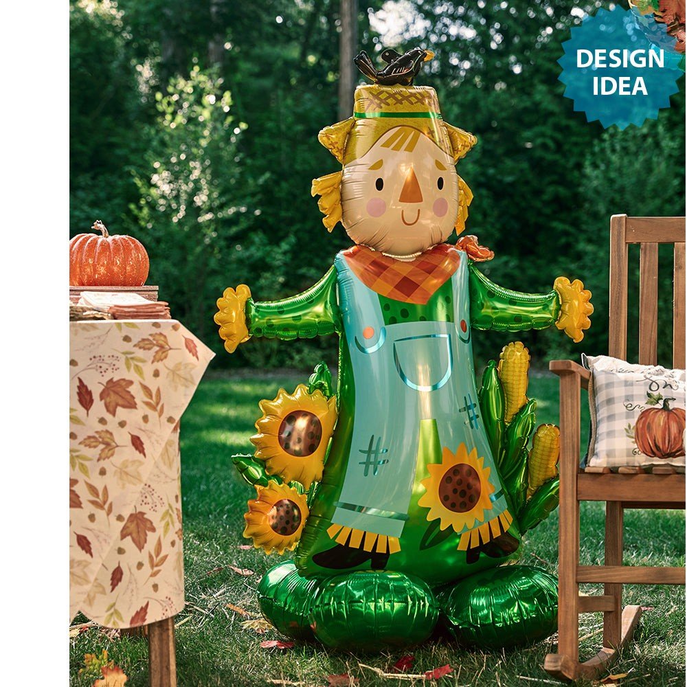 56 inch Anagram Scarecrow Airloonz Foil Balloon - 42951 - LA Balloons