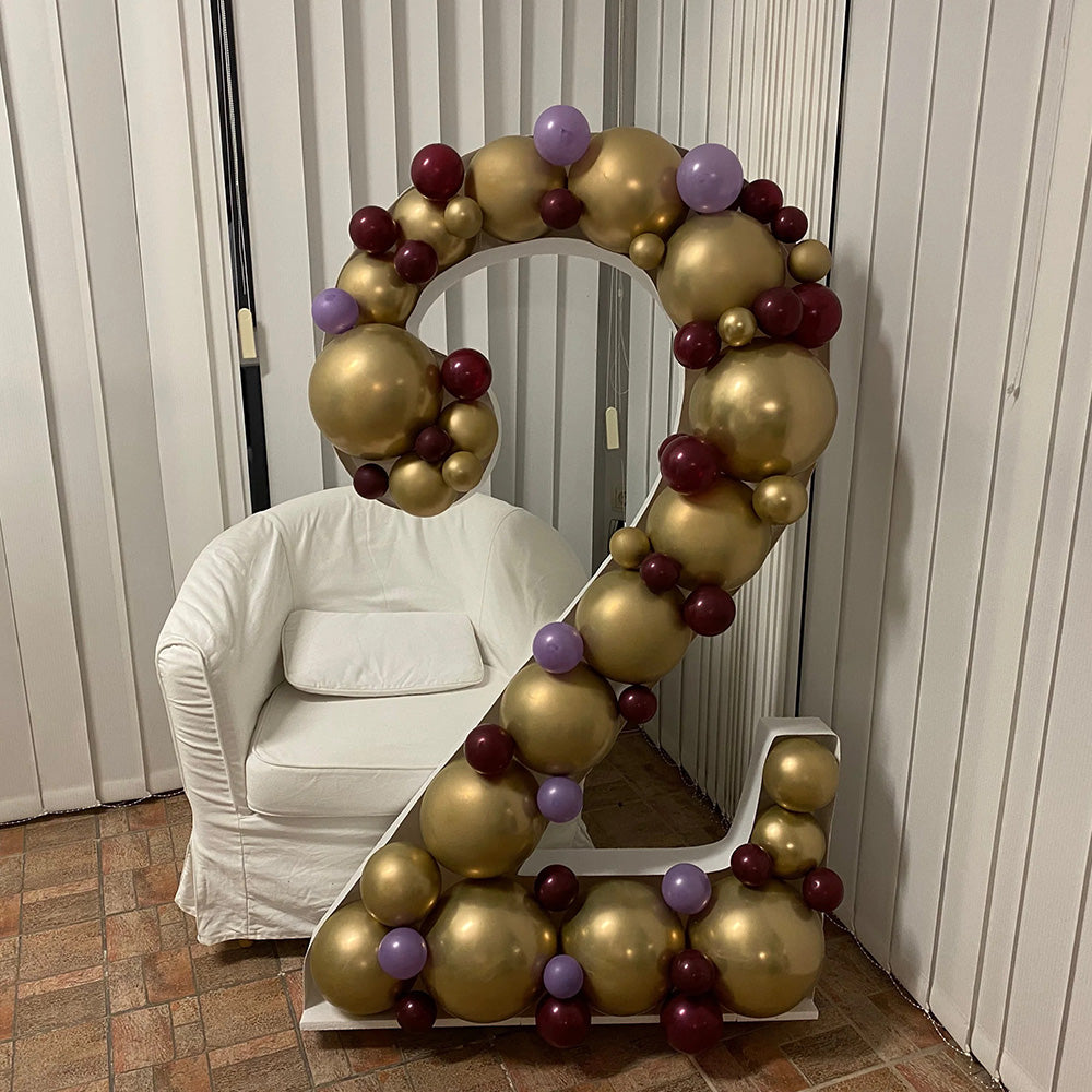 59 inch Nikoloon Number 2 Mosaic Frame 88174