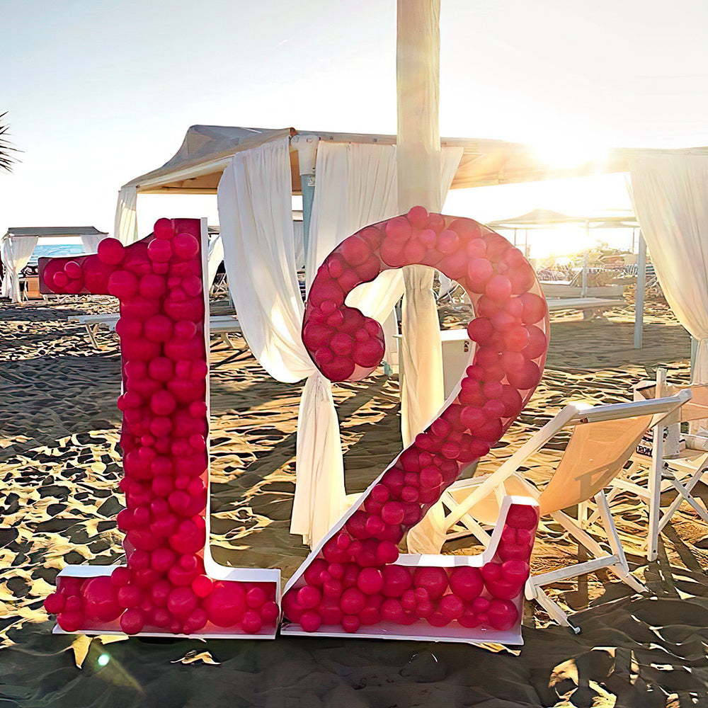 59 inch Nikoloon Number 2 Mosaic Frame 88174