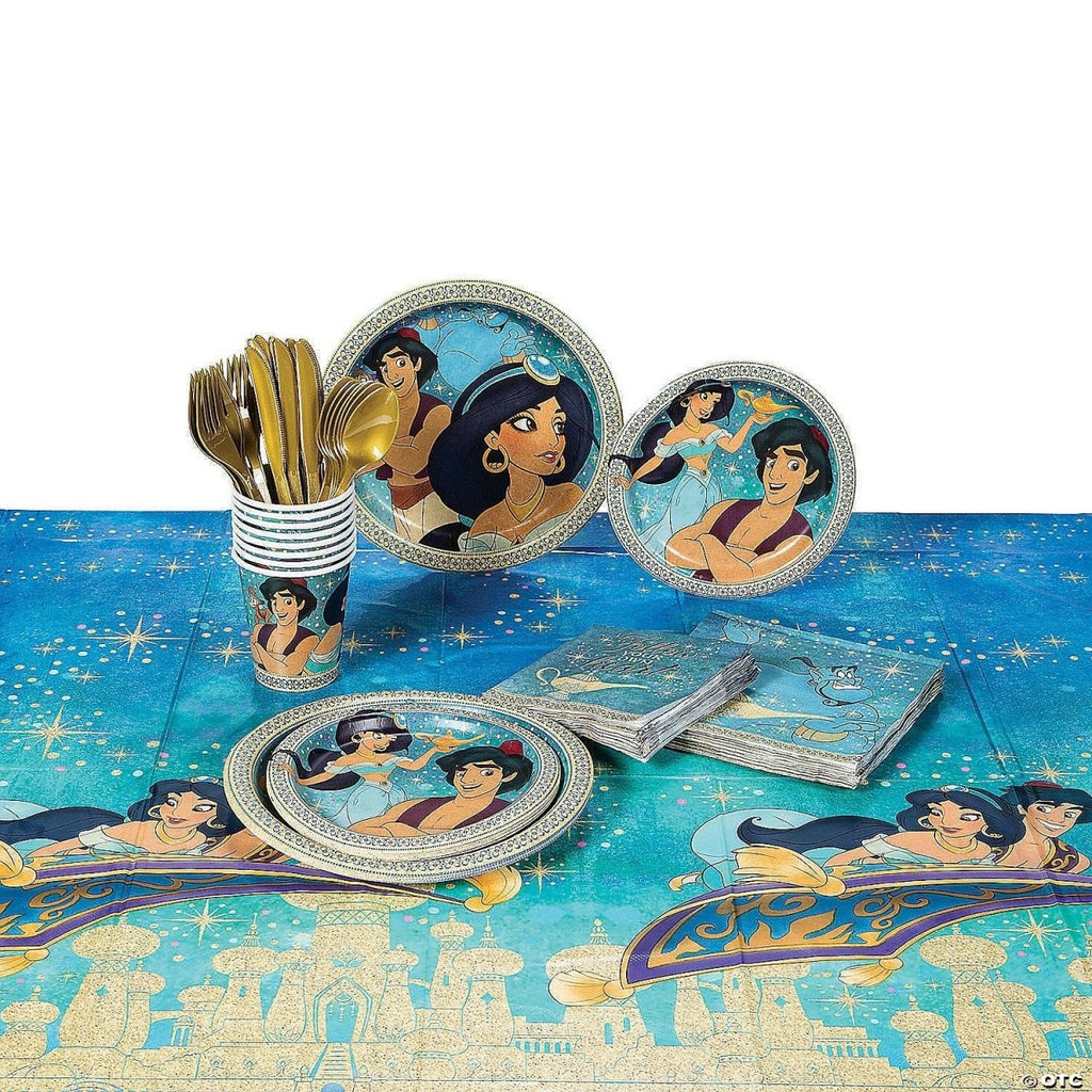 9 Oz. Unique Aladdin Paper Cups (8 Pk) - 79506 - LA Balloons