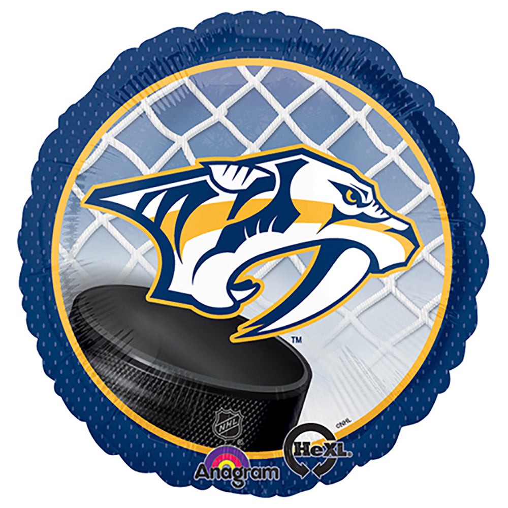 18in Anagram NHL Nashville Predators Hockey Team Balloon
